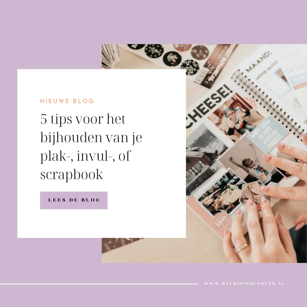 Tips voor het bijhouden van je boek – Studio Ins en Outs