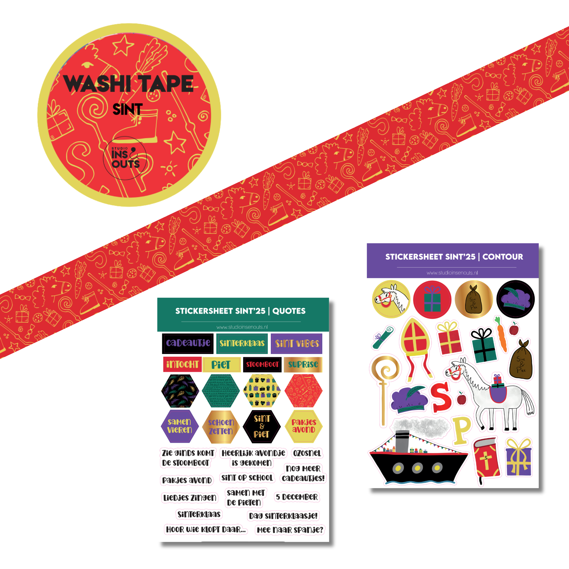 Creatieve Mini Collectie | Sinterklaas | Sint'25 – Studio Ins en Outs
